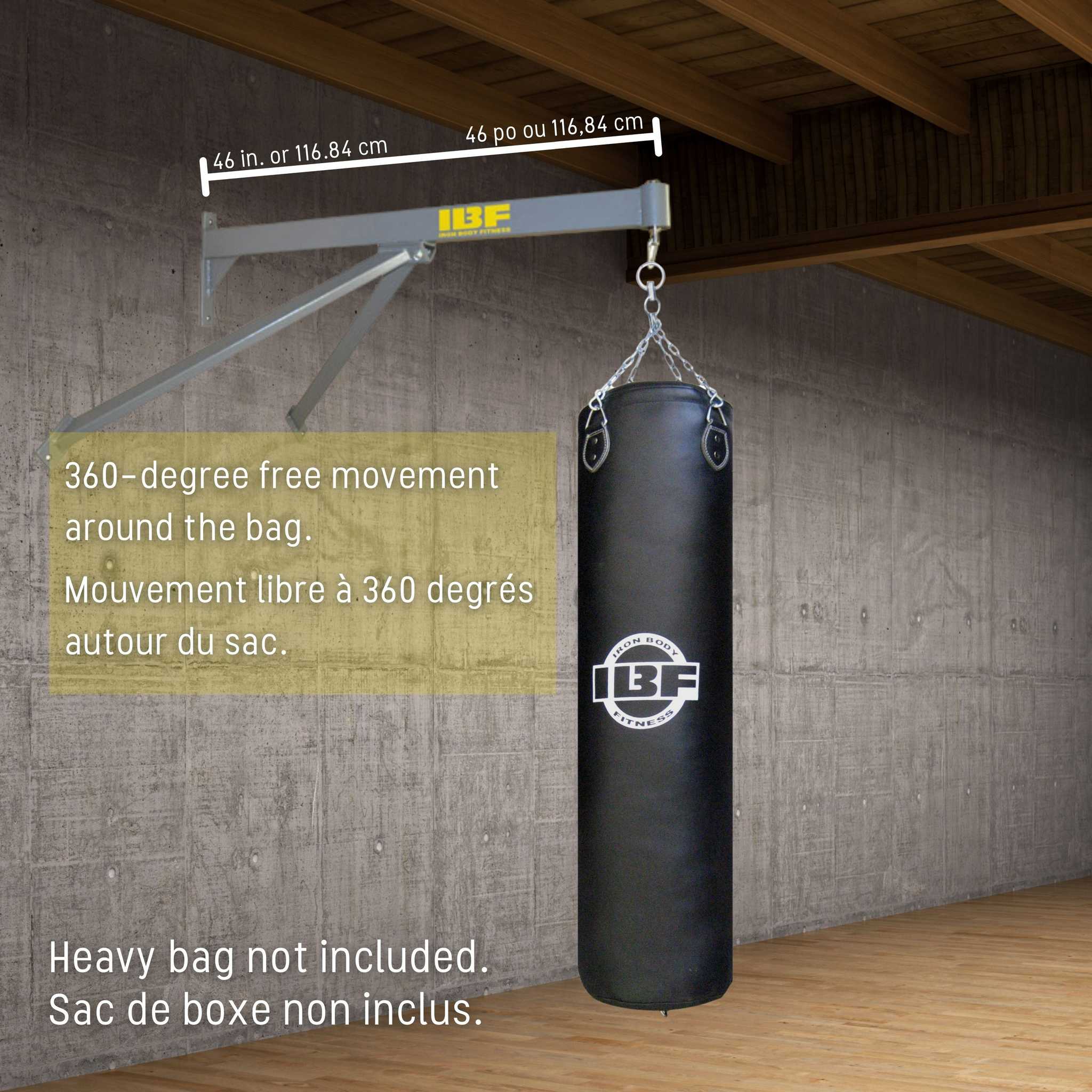punching bag wall